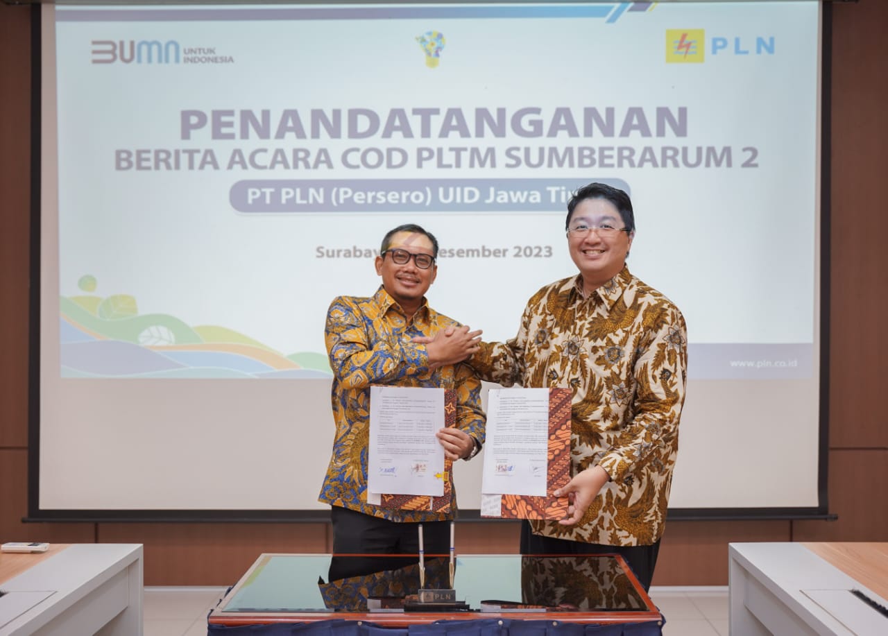 PLTM Sumber Arum 2 x 1.5 MW Beroperasi, Perkuat Pasokan Listrik Hijau ...